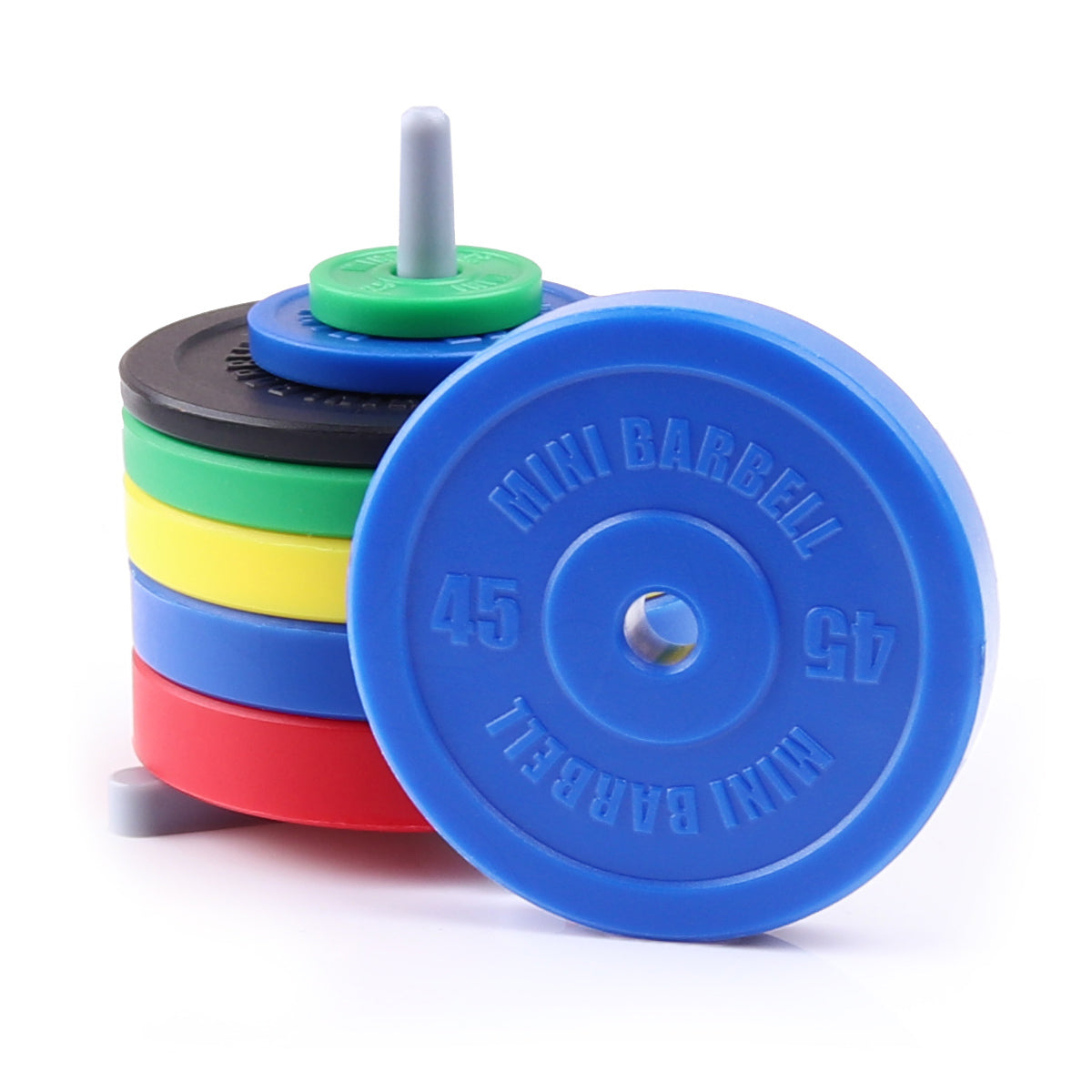 The Mini Barbell | Color Bumper Plates